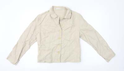 Kaliko Womens Beige Jacket Coat Size 10 | eBay UK