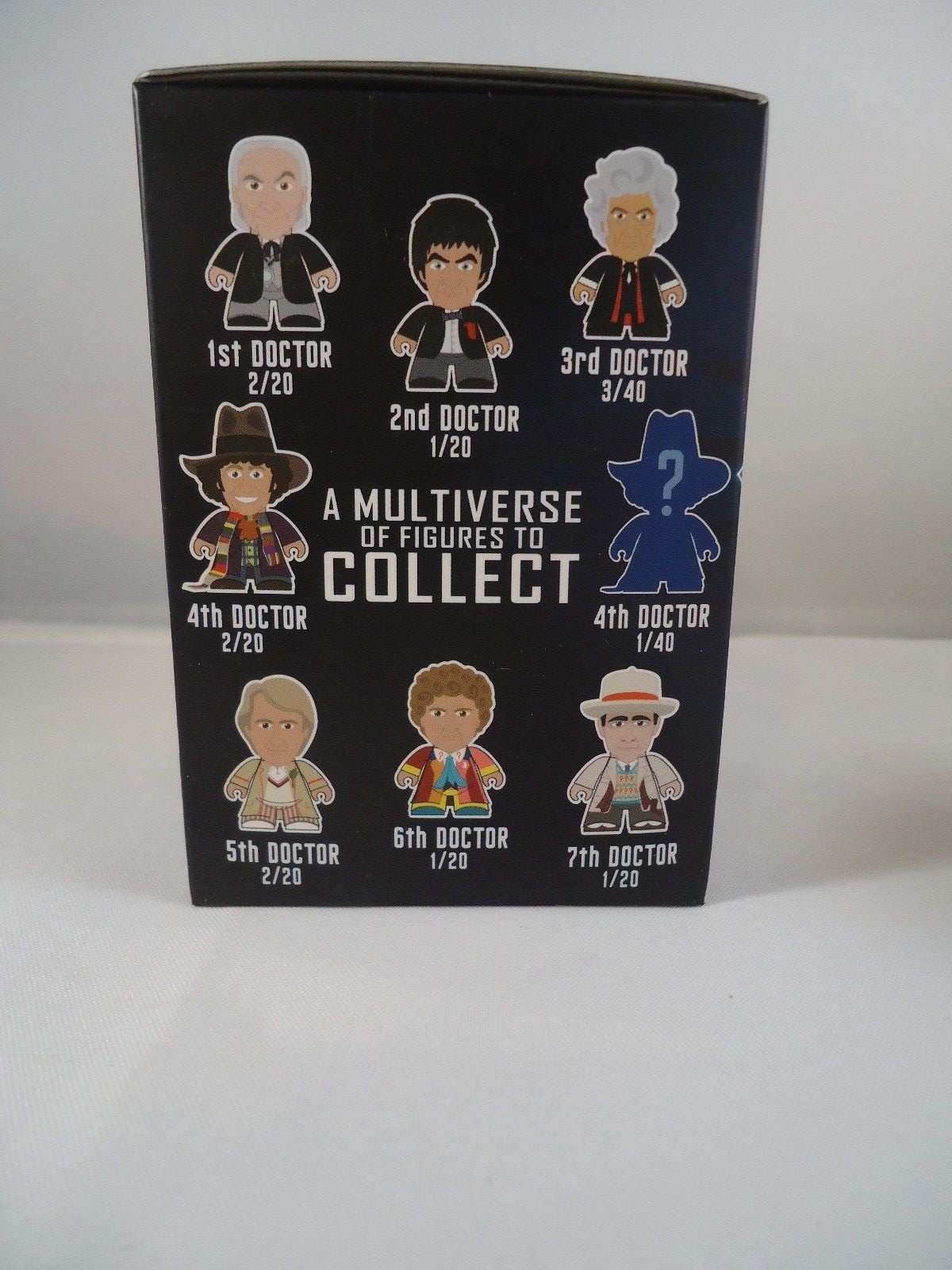 Dr Who Titan Mini Figures 11 Doctors series Silver Tardis Ultra-rare ...