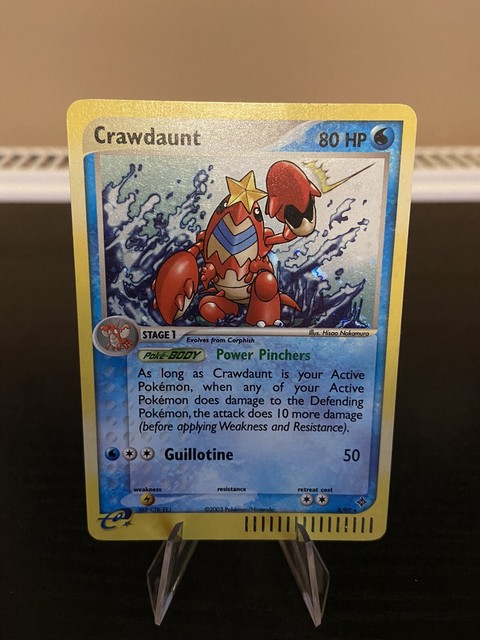 Pokémon TCG Crawdaunt EX Dragon 3/97 Holo Holo Rare for sale online | eBay