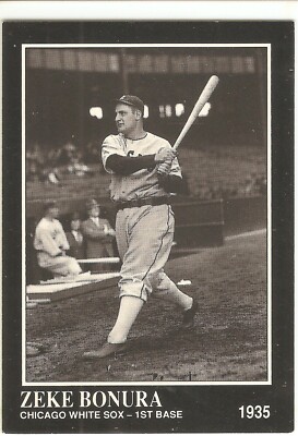 ZEKE BONURA CONLON COLLECTION BASEBALL CARD #237 | eBay