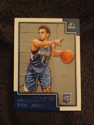 2015-16 Panini NBA Hoops - Rookies Card #293 Tyus Jones /99 (RC) | eBay