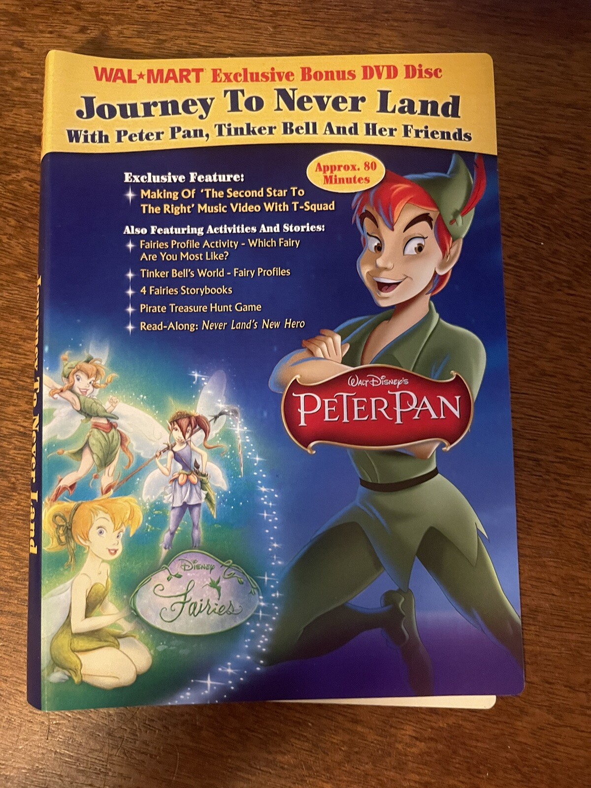 Peter Pan: Journey to Never Land Wal-Mart Exclusive Bonus (DVD) | eBay