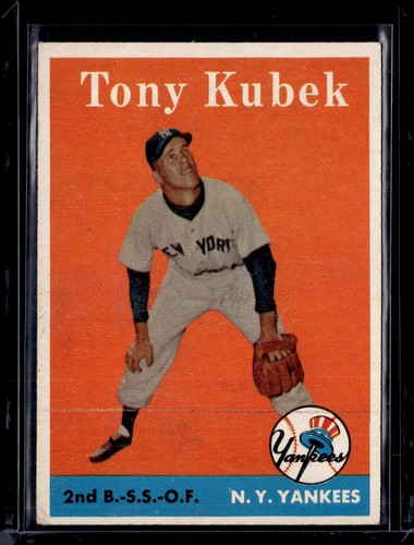 Tony Kubek 1958 Topps #393 New York Yankees | eBay
