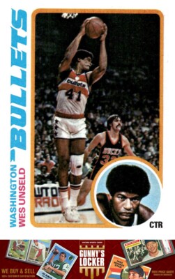 1978-79 Topps Wes Unseld 7 Washington Bullets | eBay