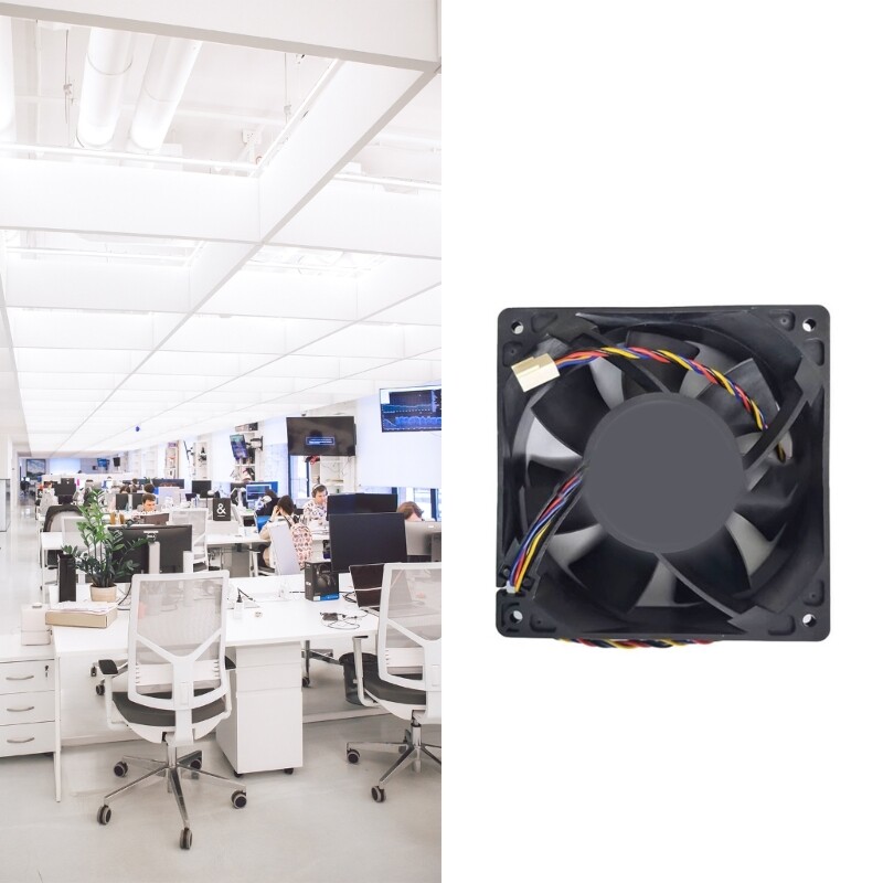 SF241238BH 4600RPM Server Cooling Fan 120mm Chassis Radiator for ...