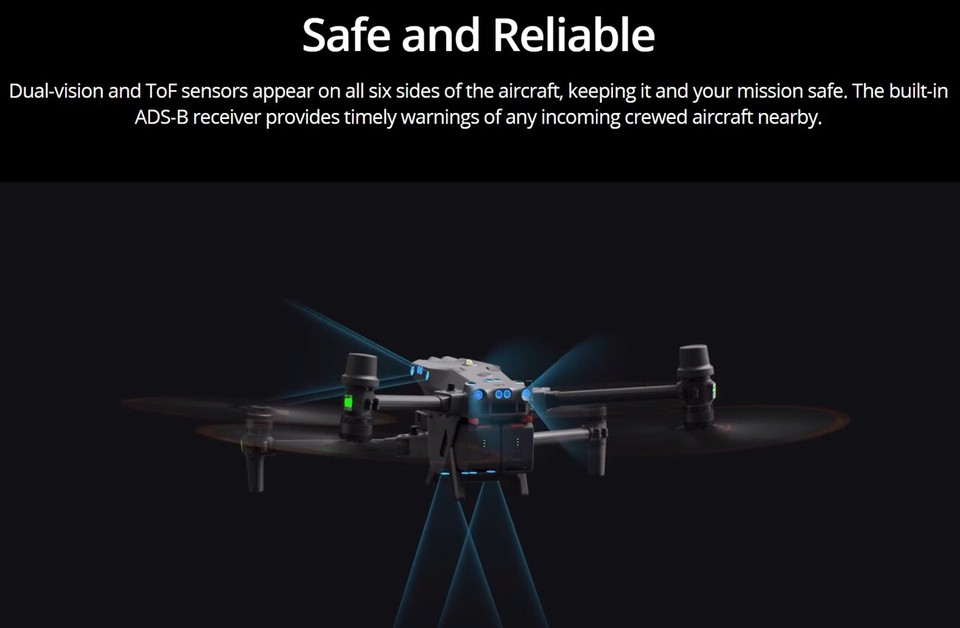 DJI Matrice 30T Enterprise Drone Included Infrared Thermal Camera | eBay
