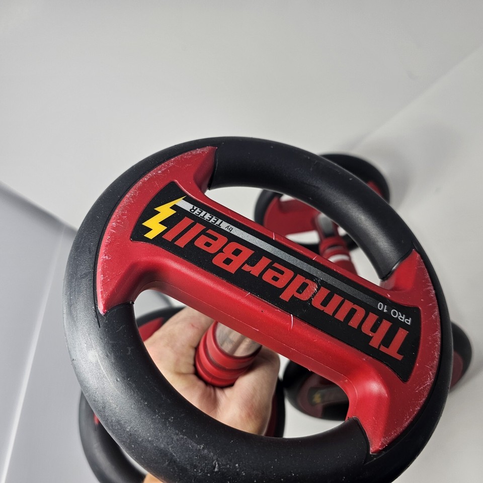 Pair of Teeter THUNDERBELL Pro10 Multi Use Workout Strength Training ...