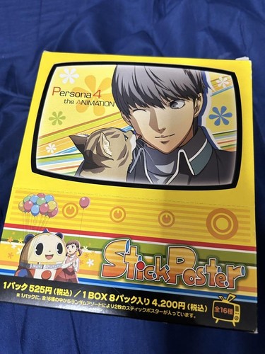 Persona 4 The Animation Stick Poster Wall Scroll Unused Anime ...