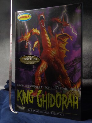 Aurora - Godzilla King Ghidorah Model Kit [Sealed] [2000] | eBay