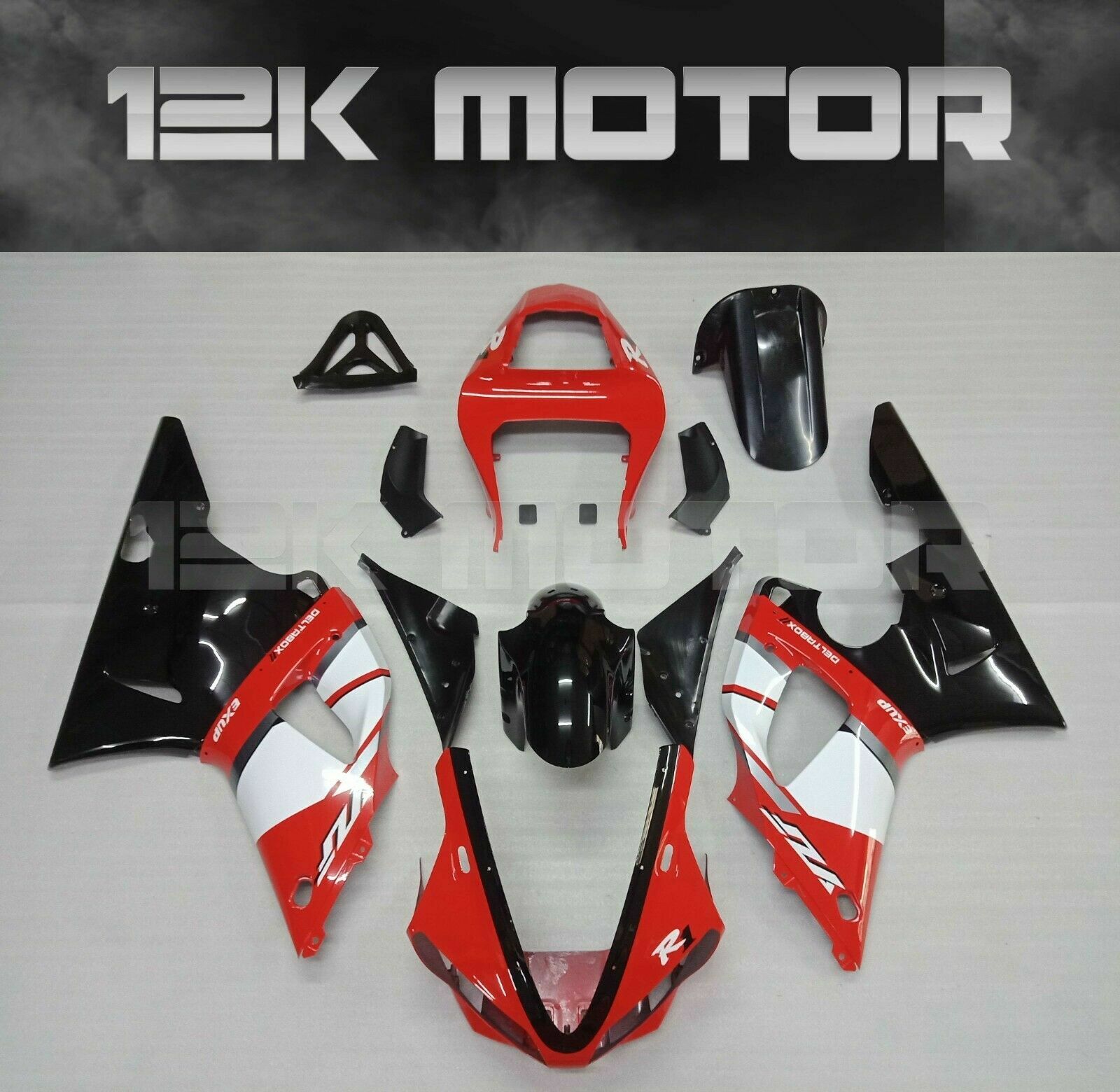 RED FAIRING KIT FAIRING SET FIT FOR 2000 2001 YAMAHA R1 YZF-R1 16 ...