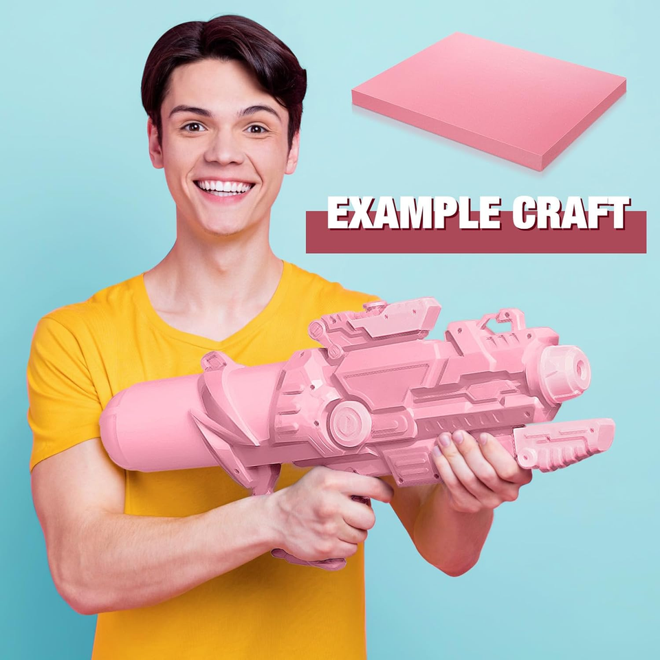 8 Pcs Pink Insulation Foam Thick Insulating XPS Foam Board Rectangles ...