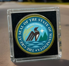 Great State of MINNESOTA 👉NEW STATE SEAL👈 Collectible Challenge Coin W ...