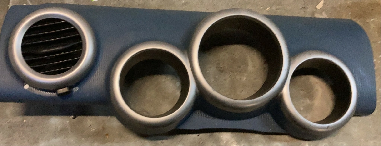 03-08 HONDA ELEMENT INSTRUMENT CLUSTER SPEEDOMETER TACH TRIM BEZEL BLUE ...