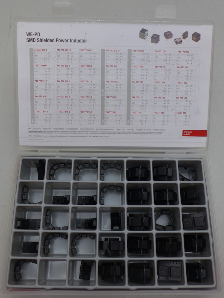 Wurth Design Kit WE-PD SMD Shielded Power Inductor 744 777 (Missing One ...