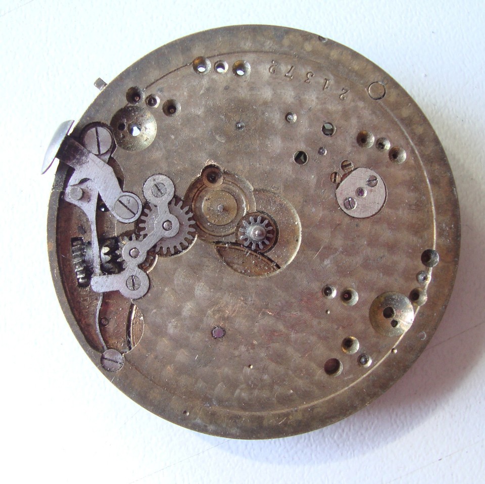 EL AGUILA POCKET WATCH MOVEMENT NO Running MOVIMIENTO RELOJ DE BOLSILO ...