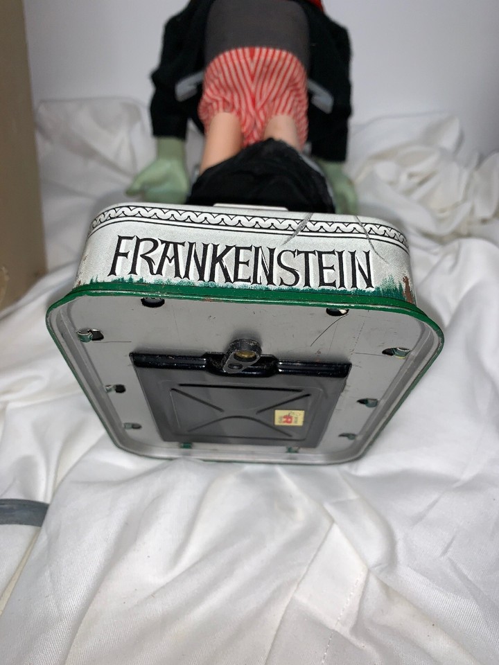 1960s RARE BATTERY-OP BLUSHING FRANKENSTEIN MONSTER TOY W/ BOX Estate ...