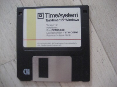 disquette pc demonstration time/system 1.0 | eBay