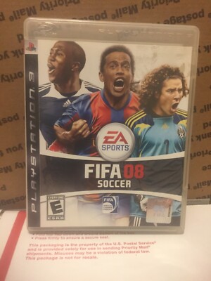 Fifa 08 PLAYSTATION 3 (PS3) Sports (Video Game) Fully tested Book Shiny ...