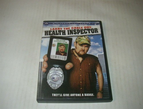 LARRY THE CABLE GUY HEALTH INSPECTOR DVD MOVIE A1429 | eBay