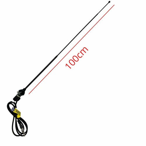 Car Radio Antenna Aerial Telescopic C 100cm Better Signal Reception ...