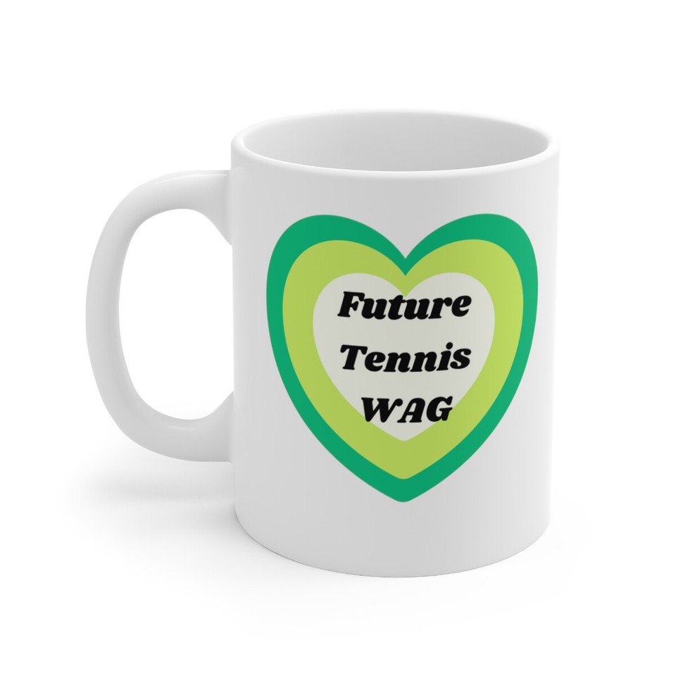 Charming Tennis-Themed Mug - 'Future Tennis WAG' - Ideal Gift Choice | eBay