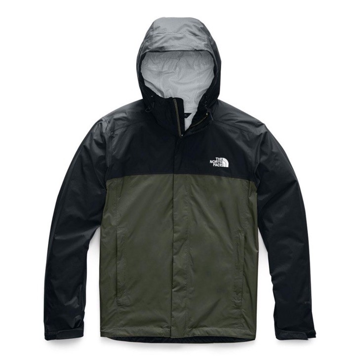 The North Face Men’s Venture Jacket Black Taupe Green NF0A5EH821L Sizes ...
