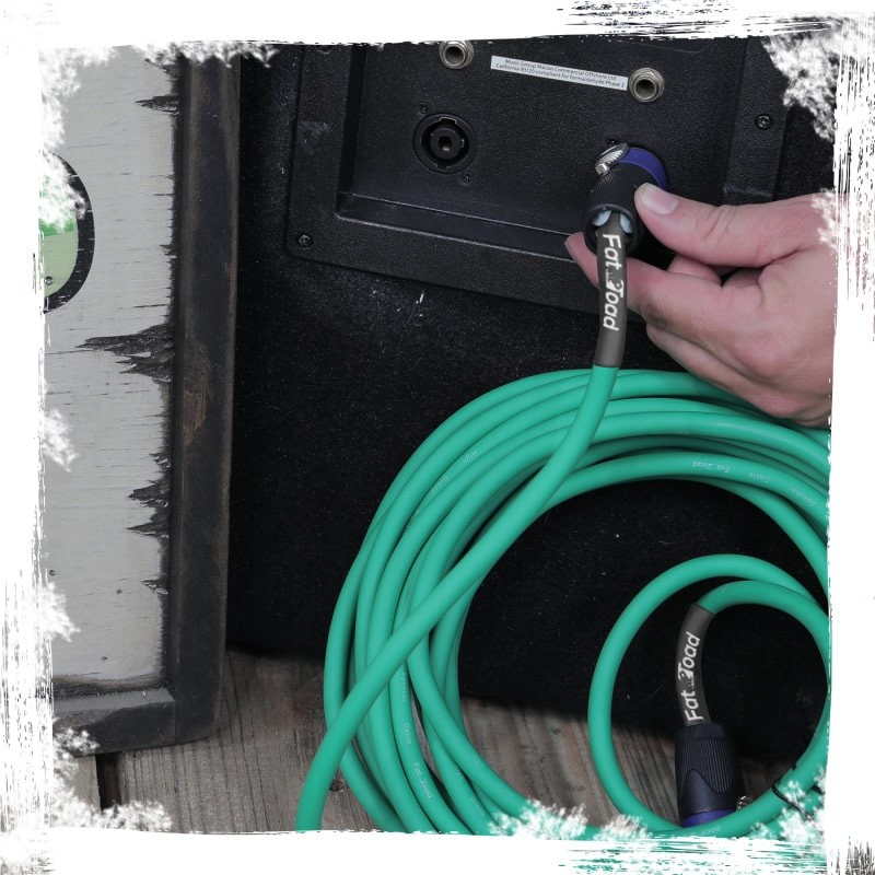 Speakon Wires 50FT (4x BUNDLE) DJ Speaker Cables | Studio Sound Stage ...