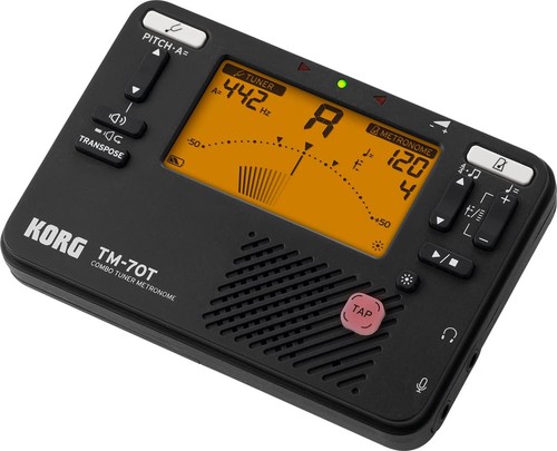 Korg TM-70T Tuner and Metronome w/ Sound Out Mode, Transpose TM70 ...