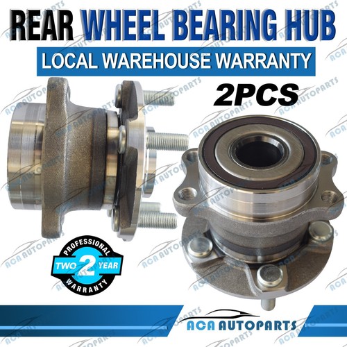 New Pair for Subaru Rear Wheel Bearing Hub Assembly XV GP G4-X 2012 ...