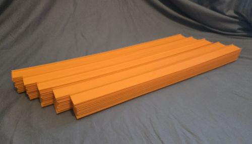 Vintage Hot Wheels Redline Era Straight Track, 24", Orange, lot of 50 ...