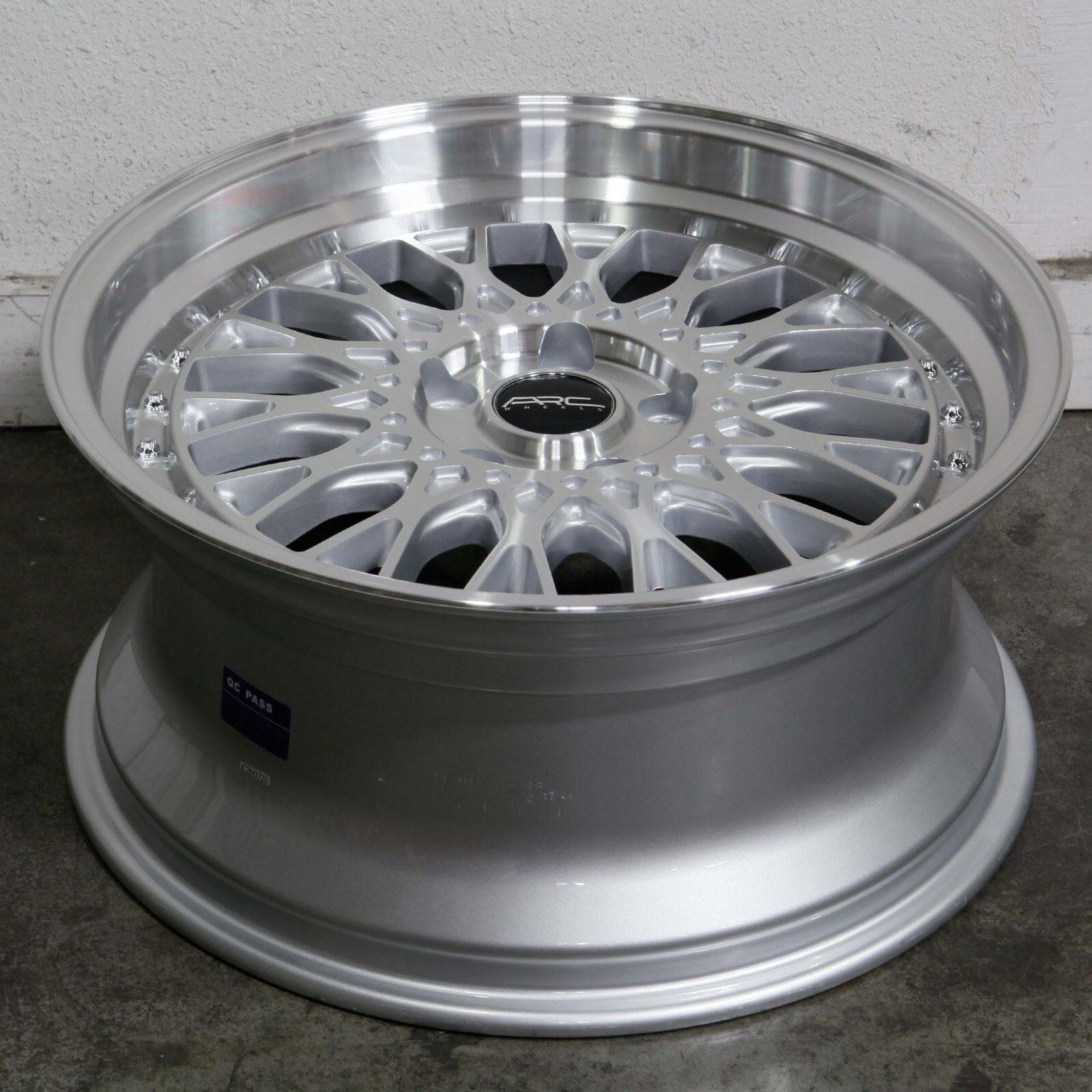 One 17x8.5 ARC Ar1 5x114.3 35 Silver Machined Wheel Rim 73.1 for sale ...