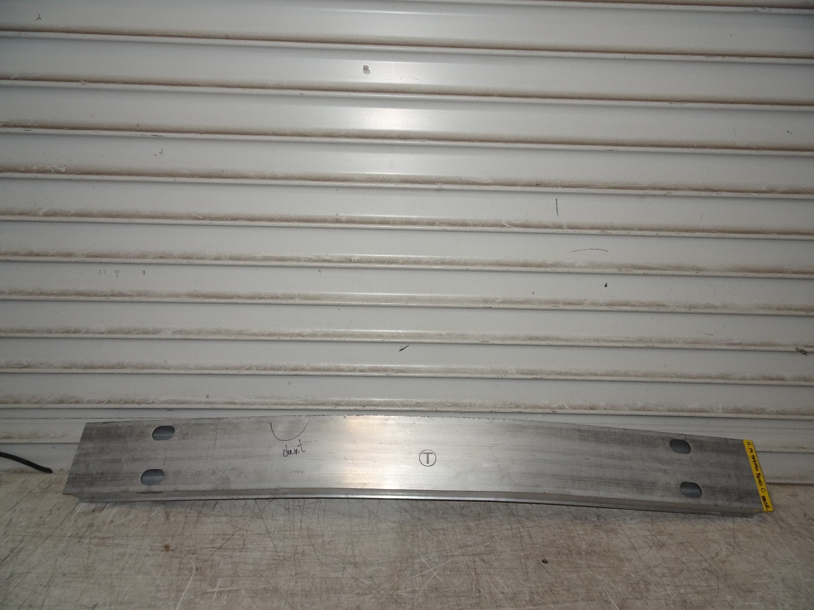 2012-2019 TOYOTA PRIUS C OEM REAR BUMPER REINFORCEMENT IMPACT BAR ...