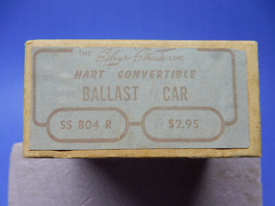 Silver Streak Hart Convertible Ballast Car SS804R Wood Kit | eBay