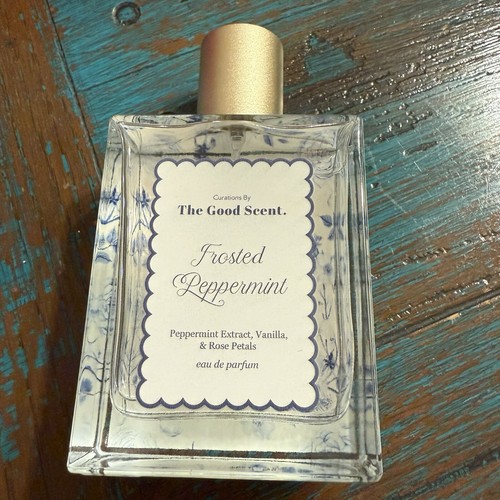 Curations By The Good Scent Frosted Peppermint Perfume 3.4 FL Oz Rare ...
