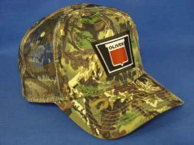 Oliver Keystone Tractor Logo - Camouflage - Mesh - Trucker | eBay