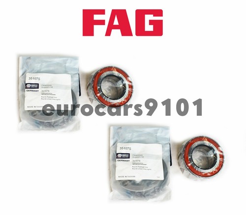 FAG (2) Rear Wheel Bearing Kits 2029800116 7136675300 | eBay
