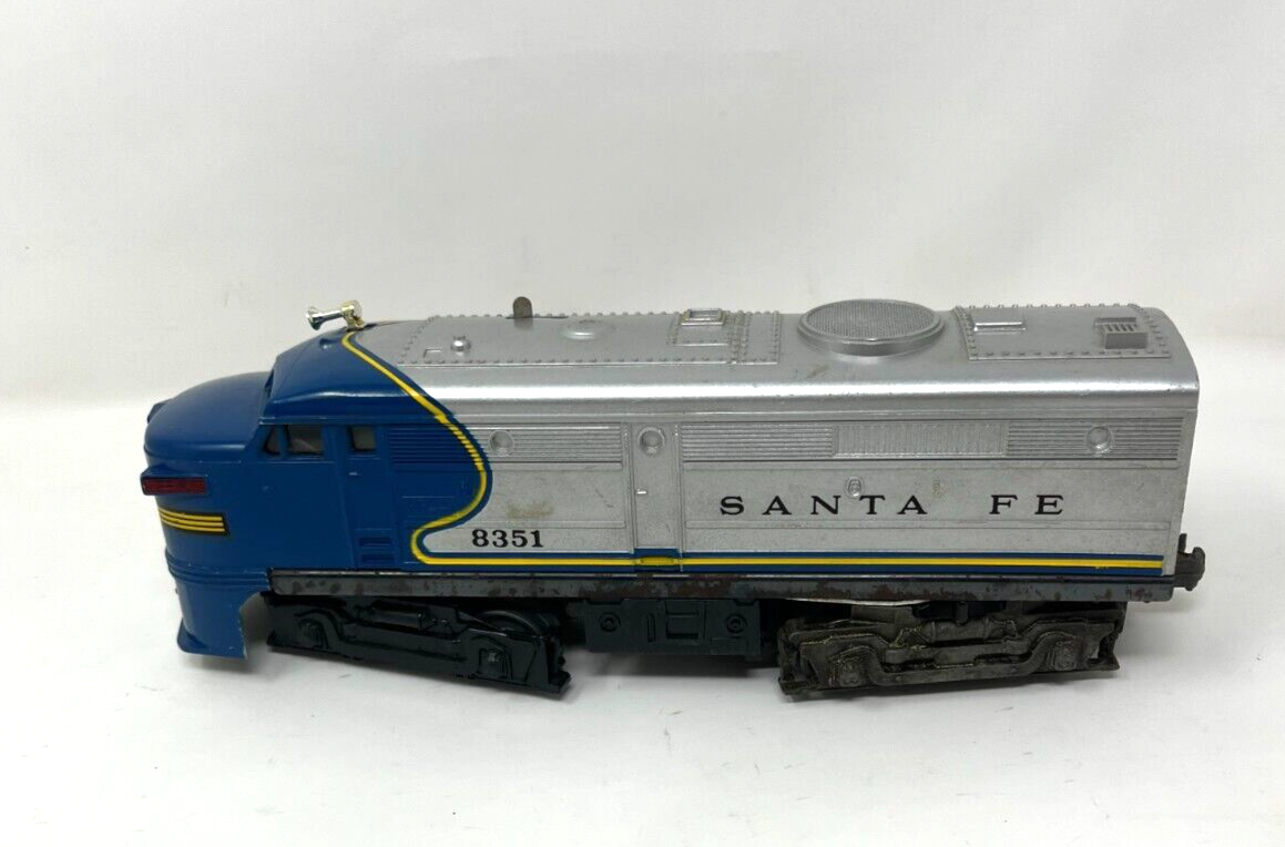 Lionel 6-8351 Santa Fe Diesel Locomotive Powered Alco FA2 O Gauge 1:48 ...