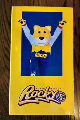 Super Mascot Rocky Bobblehead Brand New Box SGA 2025 Denver Nuggets 3 ...