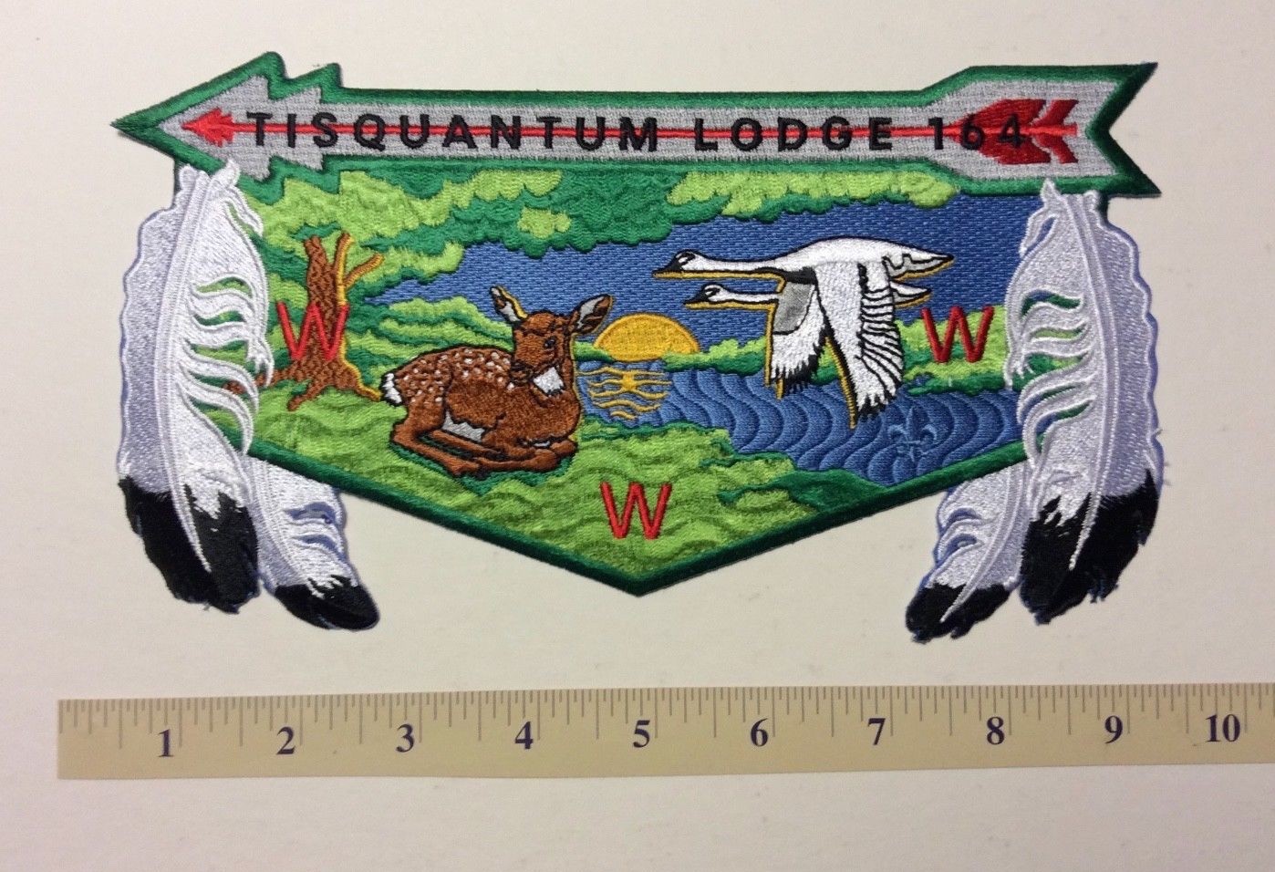 Tisquantum Lodge #164 J-10 Back Flap | eBay
