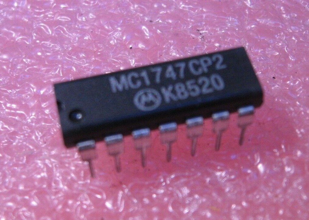 MC1747CP2 Motorola Dual Op-amp IC Plastic Mc1747 747 - NOS for sale online | eBay
