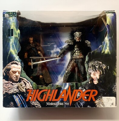 NECA REEL TOYS Highlander 2006 Medieval Box Set The Kurgan Connor ...