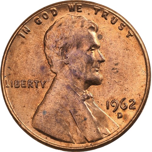[#134569] United States, Cent, Lincoln, 1962, Denver, Bronze, AU | eBay