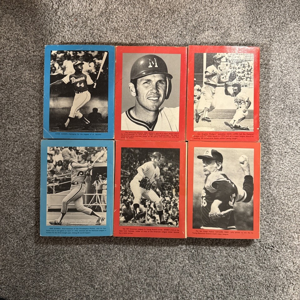 The Sporting News Baseball Record Book - Lot Of 6. 1974-79. Nolan Ryan ...