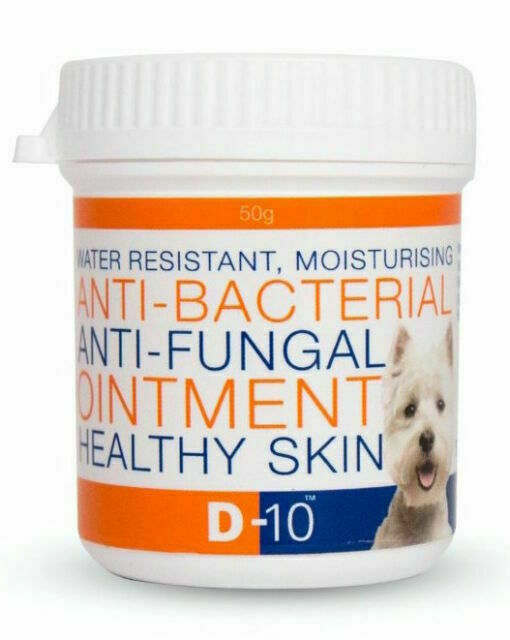 D-10 Antibacterial Dog Cream 100g for sale online | eBay UK