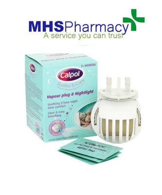Calpol Vapouriser Night PLUG IN Baby Easy Breathing contains 3 Refils ...
