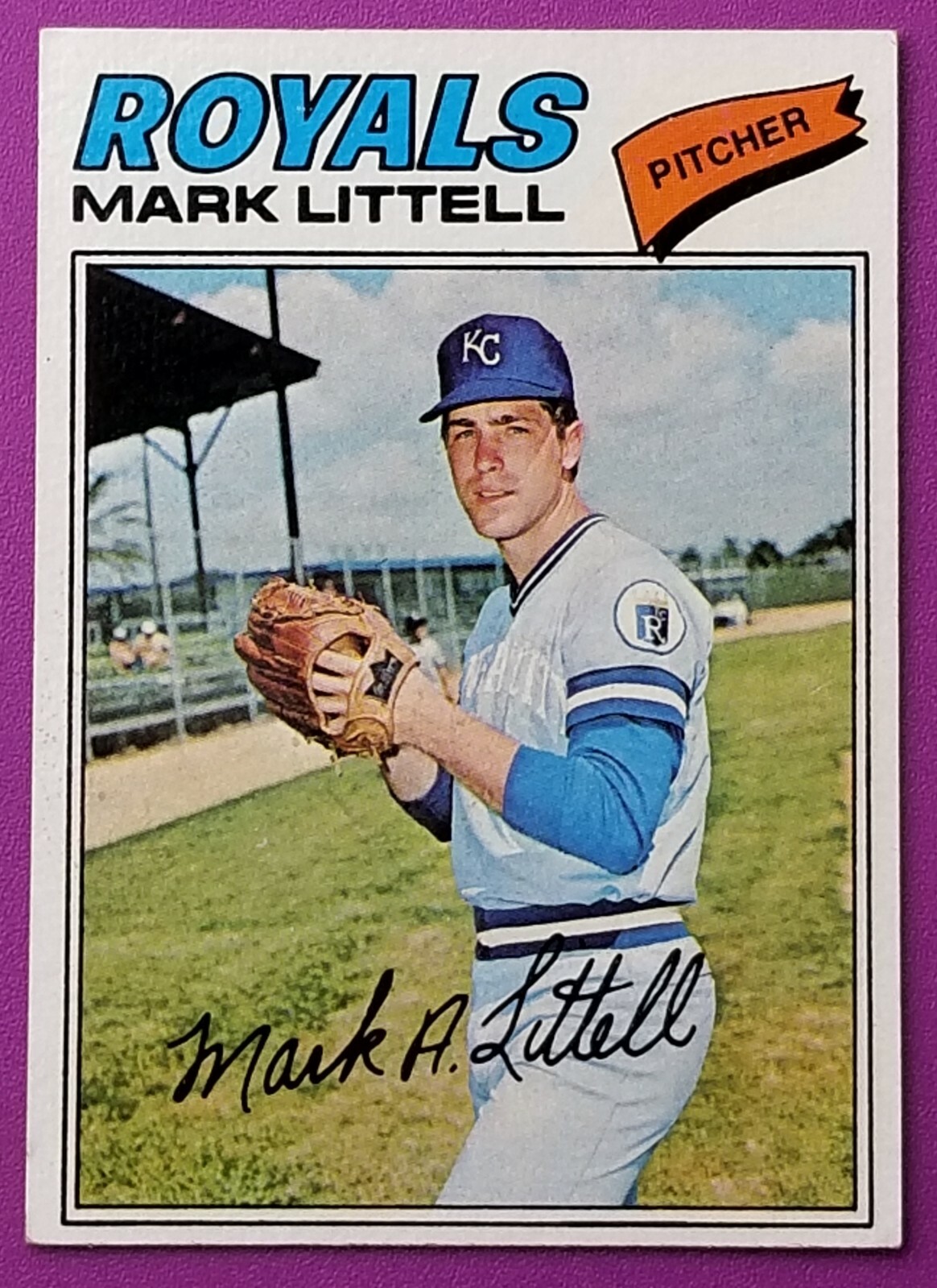 1977 Topps Baseball Card #141 Mark Littell - EX-MT | eBay