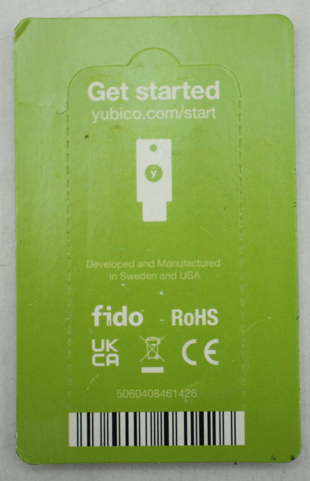 Yubikey 5 NFC - Two Factor Authentication USB and NFC Security Key ...