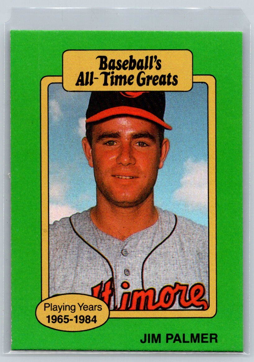 1987 Hygrade All-Time Greats #NNO Jim Palmer | eBay