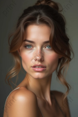 Pretty Brunette Beautiful Portrait Risque 4x6 8x10 13x19 F1192 | eBay