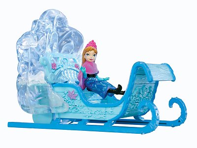 DISNEY FROZEN SWIRLING SNOW SLED W/ ANNA FIGURE Y9979 *NEW* | eBay
